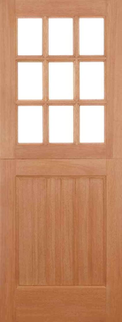 LPD Hardwood Stable Straight 9L Top M&T External Door