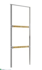 Frameless Hidden Door With Concealed Design