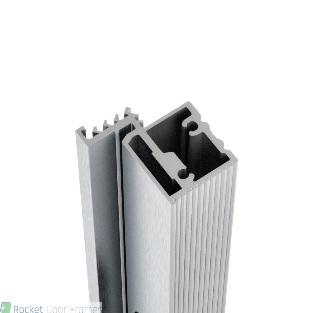 Frameless Hidden Door With Concealed Design