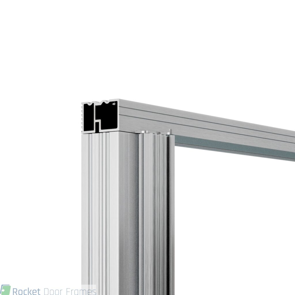 Frameless Hidden Door With Concealed Design