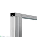 Frameless Hidden Door With Concealed Design