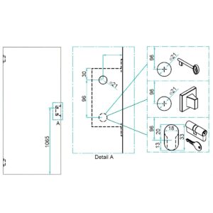 Frameless Hidden Door With Concealed Design