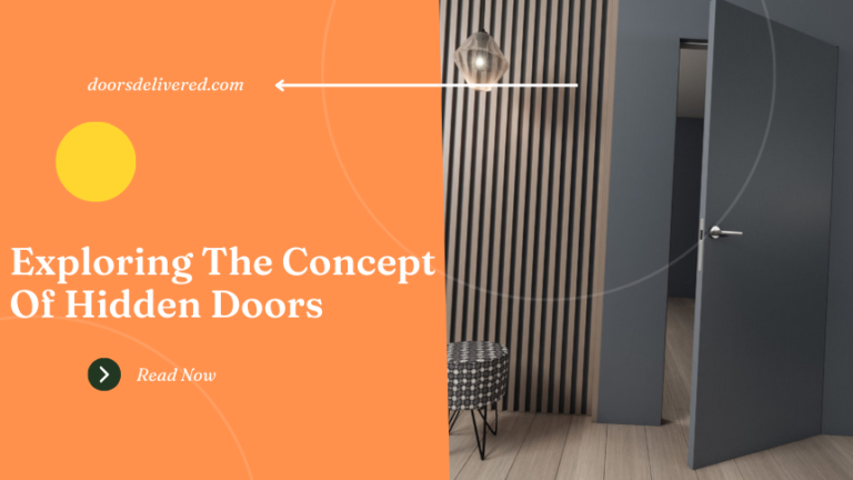 Exploring The Concept And Purpose Of Hidden Doors | Doors Delivered