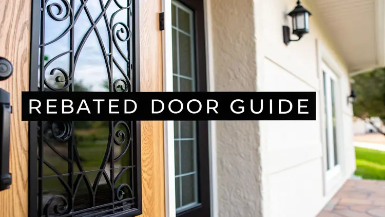 What Is A Rebated Door Explained For Homeowners | Doors Delivered